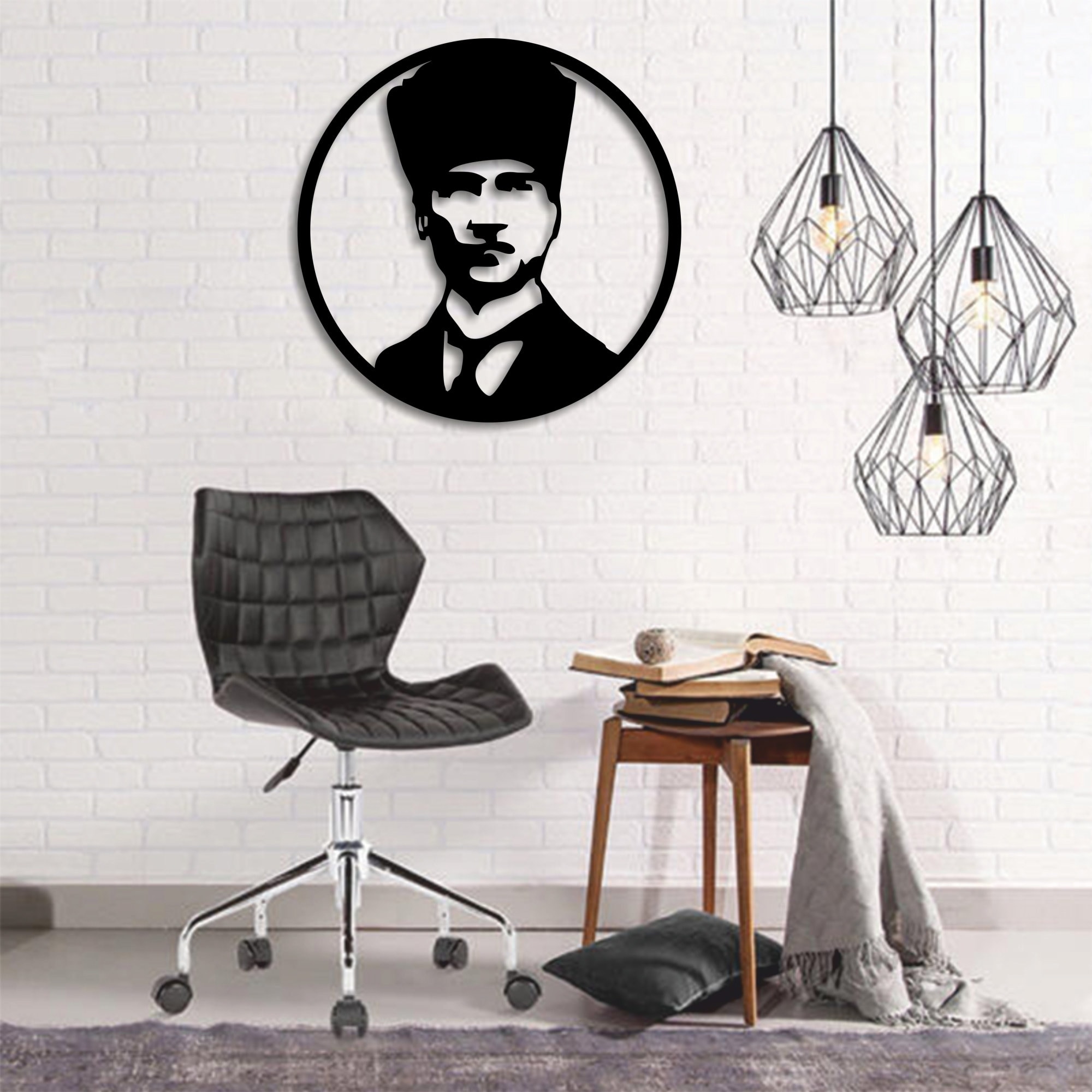 Ataturk Laser Cut Dxf Glowforge Svg File Wall Art Decor - Etsy UK