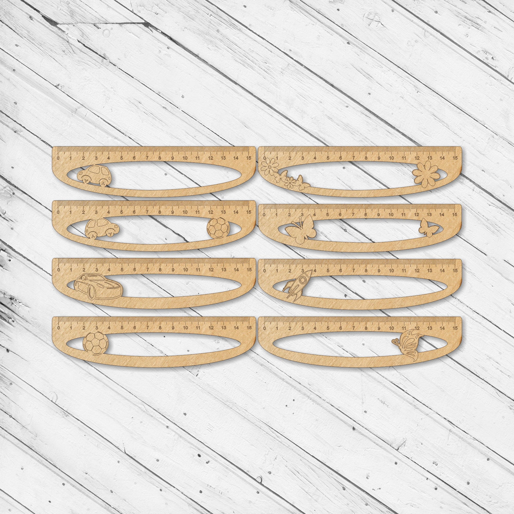 Ruler inch-cm Laser Cut Engraving Dxf Glowforge Svg Xtool D1 - Etsy ...