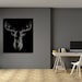 Deer Laser Cut Dxf Glowforge Svg Xtool D1 File Wall Art Decor Pattern ...