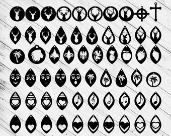 Scroll Saw Earring - Etsy