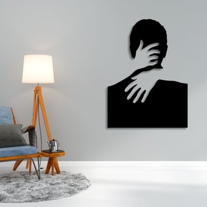 Man Laser Cut Dxf Glowforge Svg Xtool D1 File Wall Art Decor Pattern ...