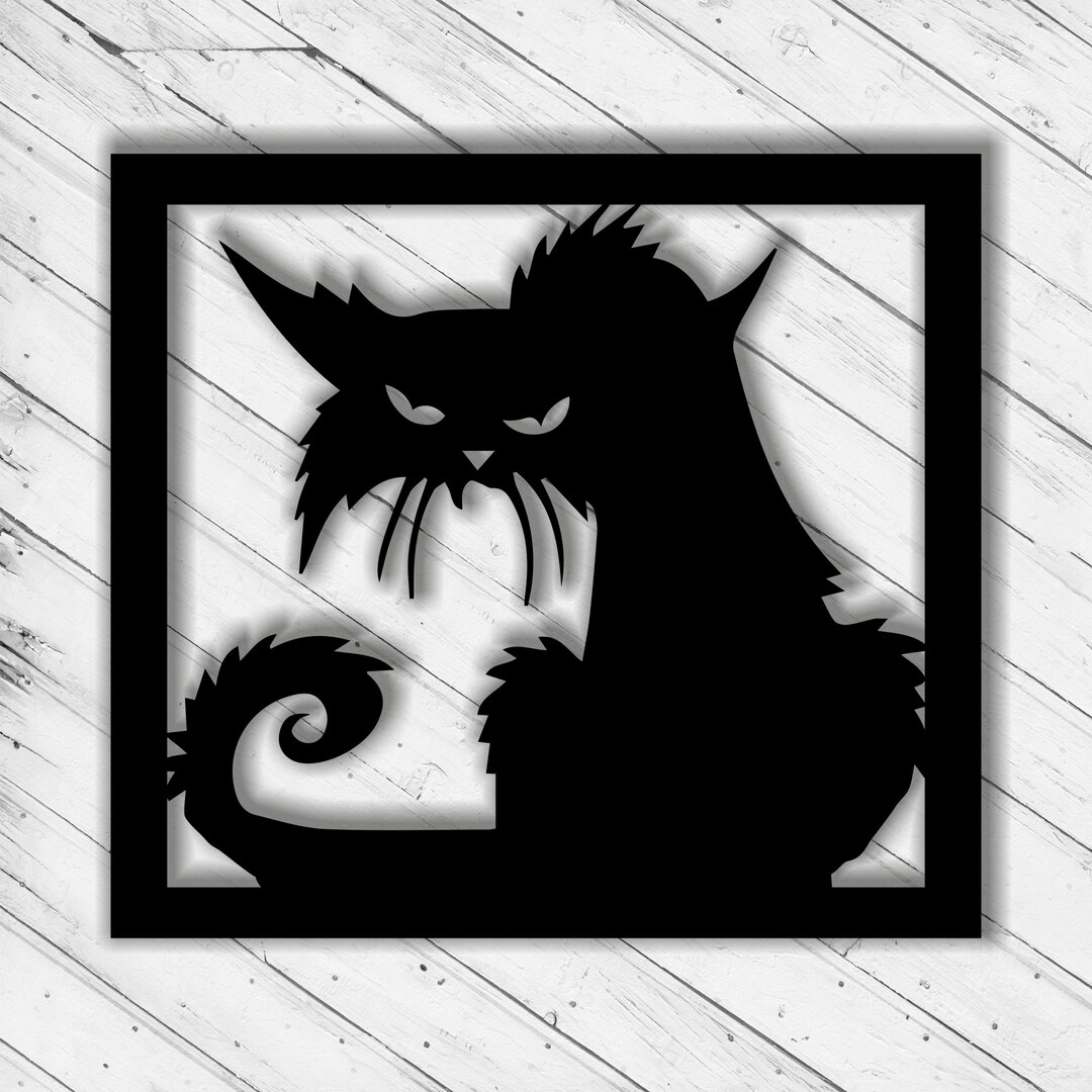 Scary Wall Art Decor Laser Cut Dxf Glowforge Svg Xtool D1 CNC Router ...