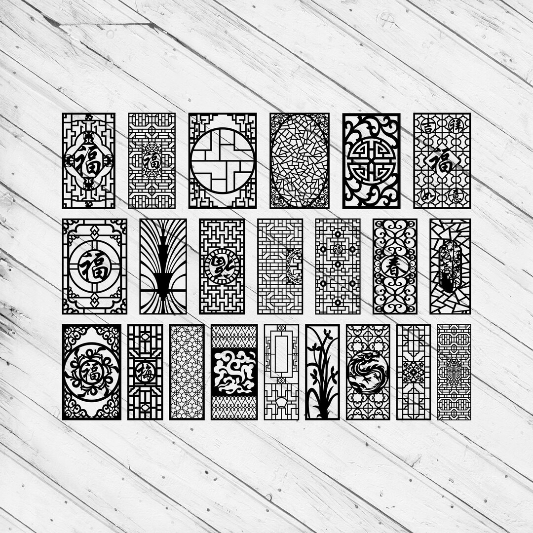 142 Pieces Seperator Bundle Laser Cut Dxf Svg Xtool D1 Cricutsilhouette ...