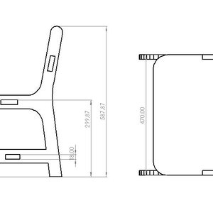 Kids Table and Chair Dxf Svg Cut File CNC Router Cutting Plan Wooden ...