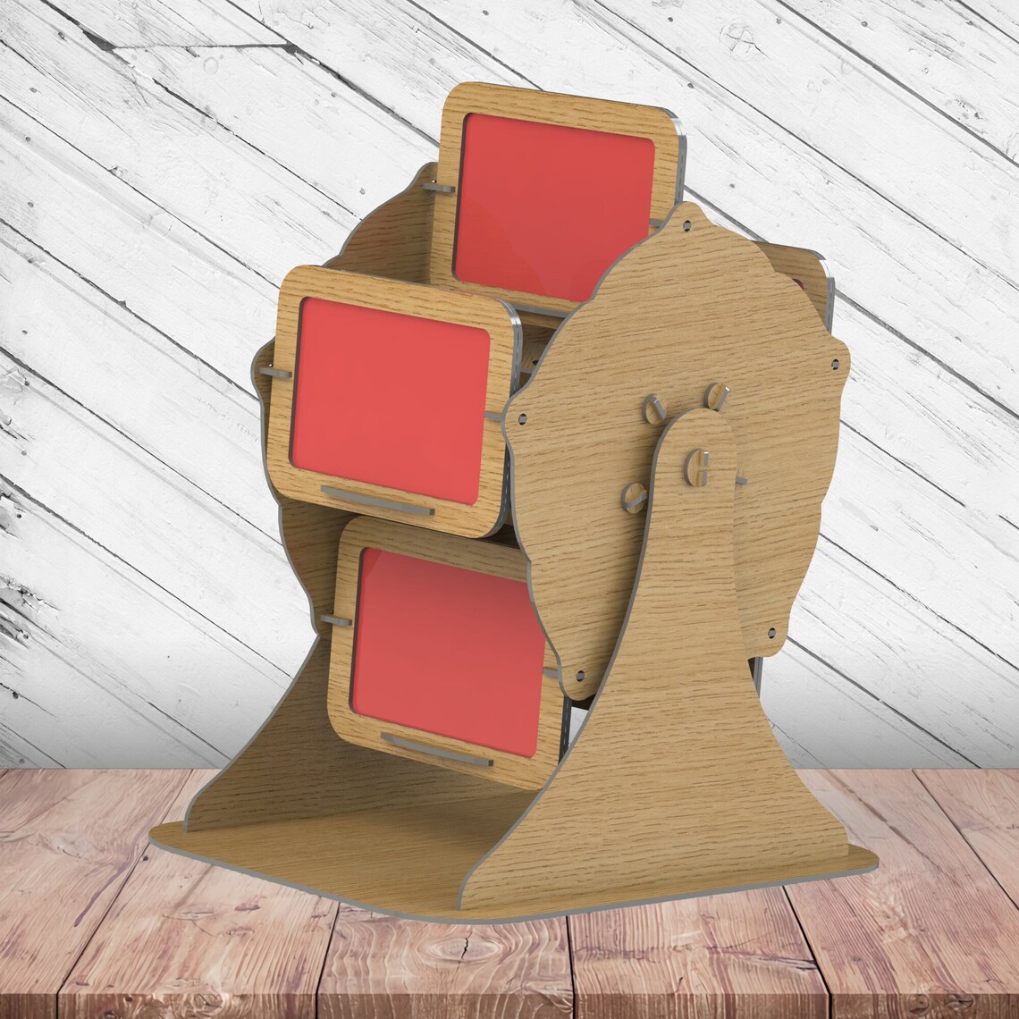 Ferris Wheel Photo Frame Collage Laser Cut Dxf Glowforge Svg - Etsy