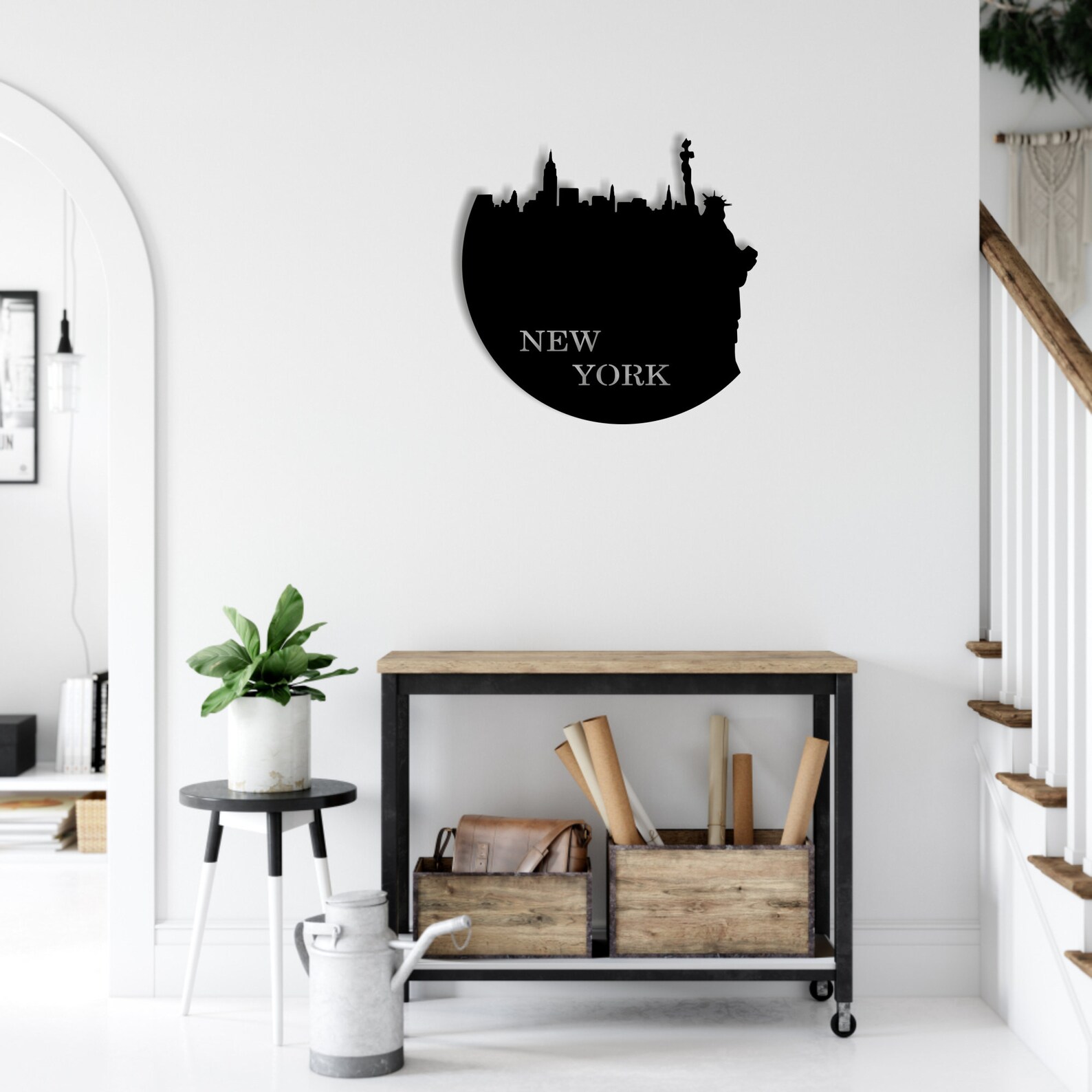 New York Decor Laser Cut Dxf Glowforge Svg File CNC Router | Etsy