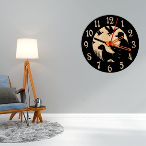 Hunting Wall Clock Laser Cut Dxf Glowforge Svg Xtool D1 CNC Cutting ...