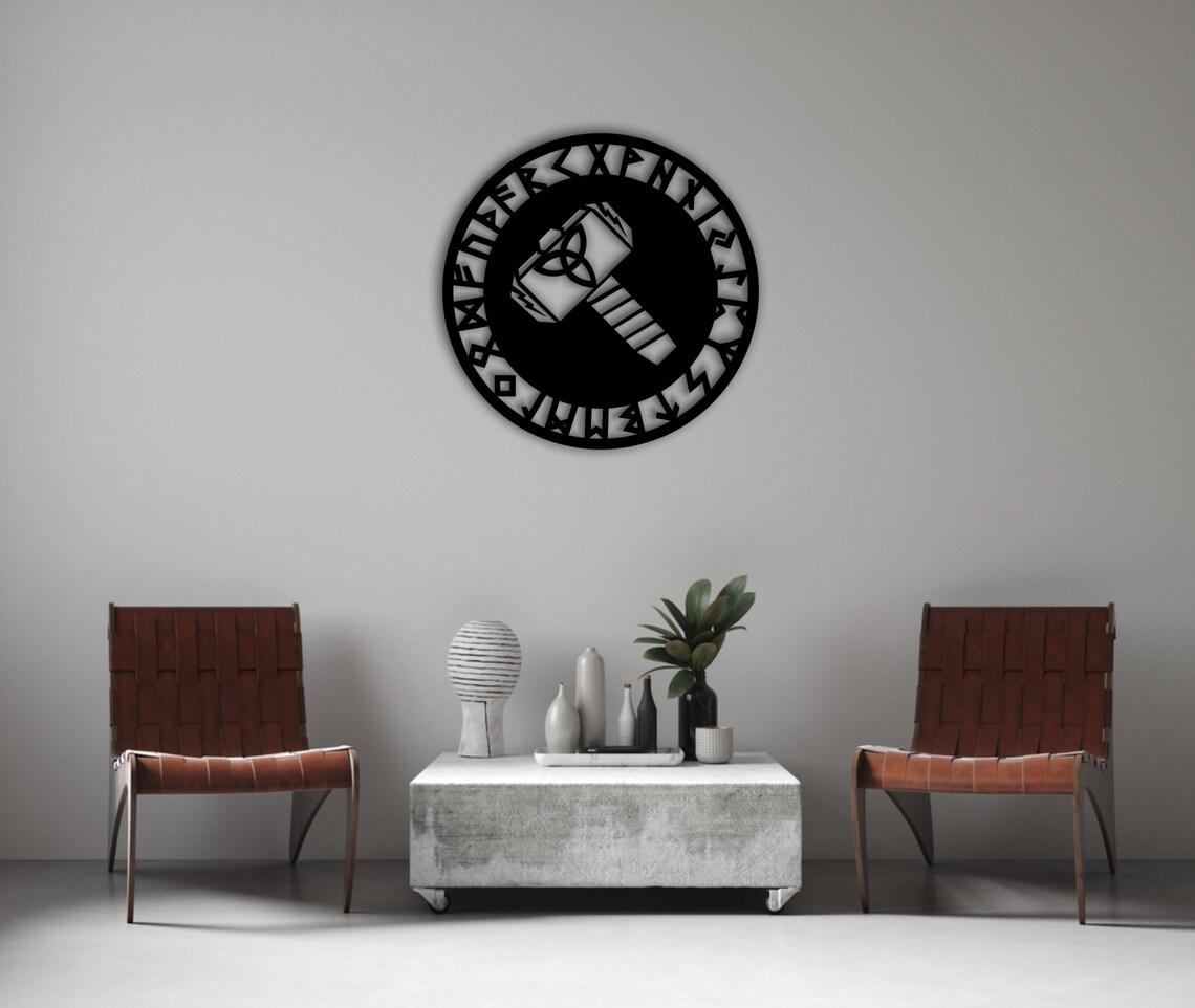 Scandinavian Rune Laser Cut Dxf Glowforge Svg File CNC Router - Etsy