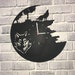 Wolf Wall Clock Laser Cut Dxf Glowforge Svg Xtool D1 CNC Cutting Router ...