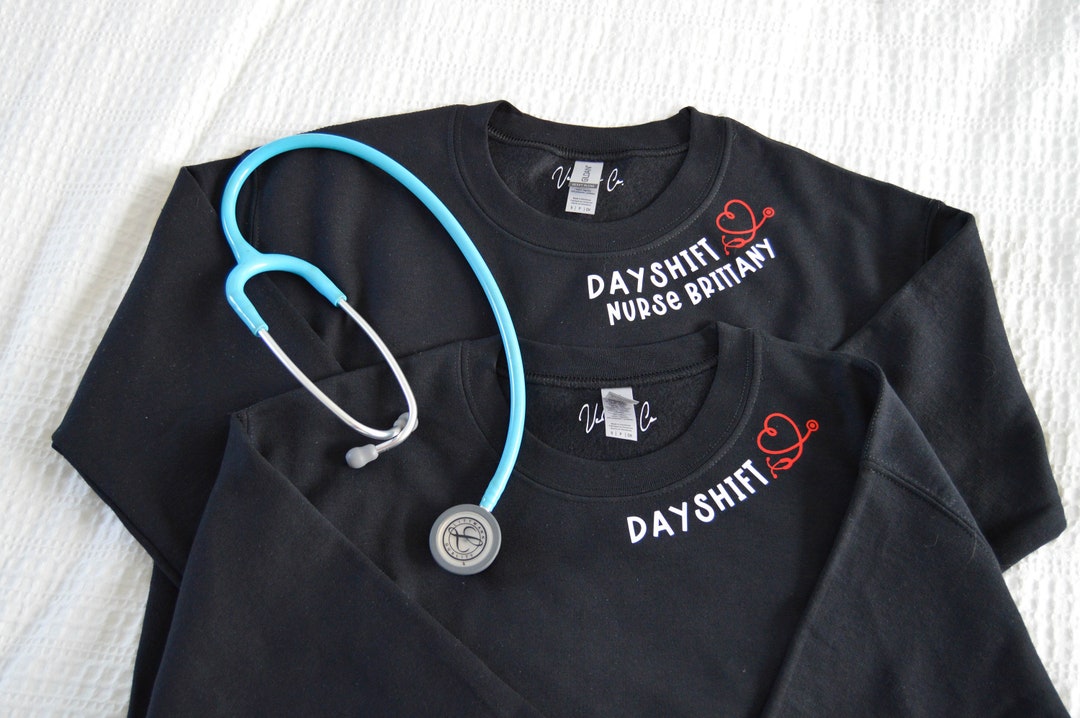 Dayshift Problems, Nursing, Healthcare Crew Sweatshirt - Etsy