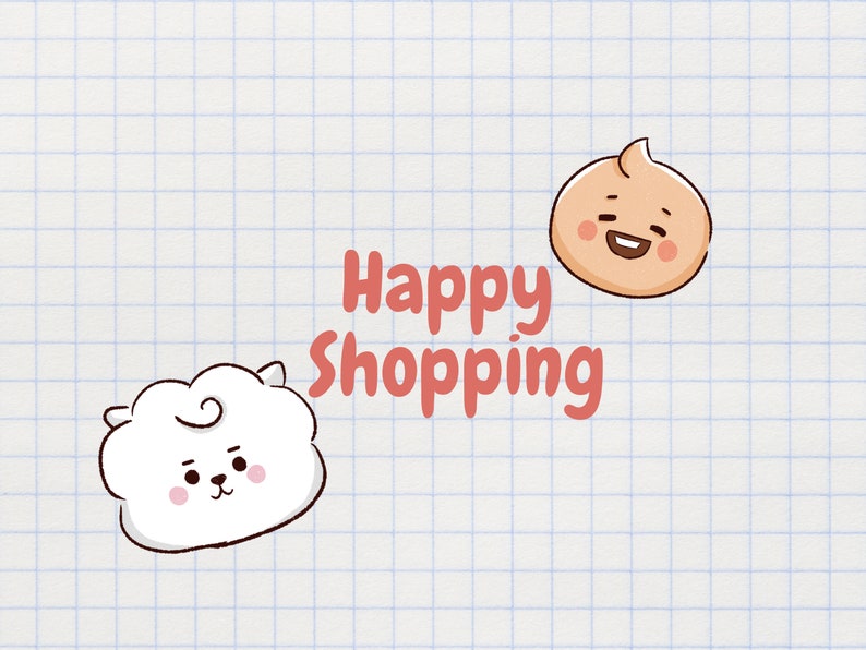 BT21 Cute Head Stickers Easy Use Download and Print - Etsy