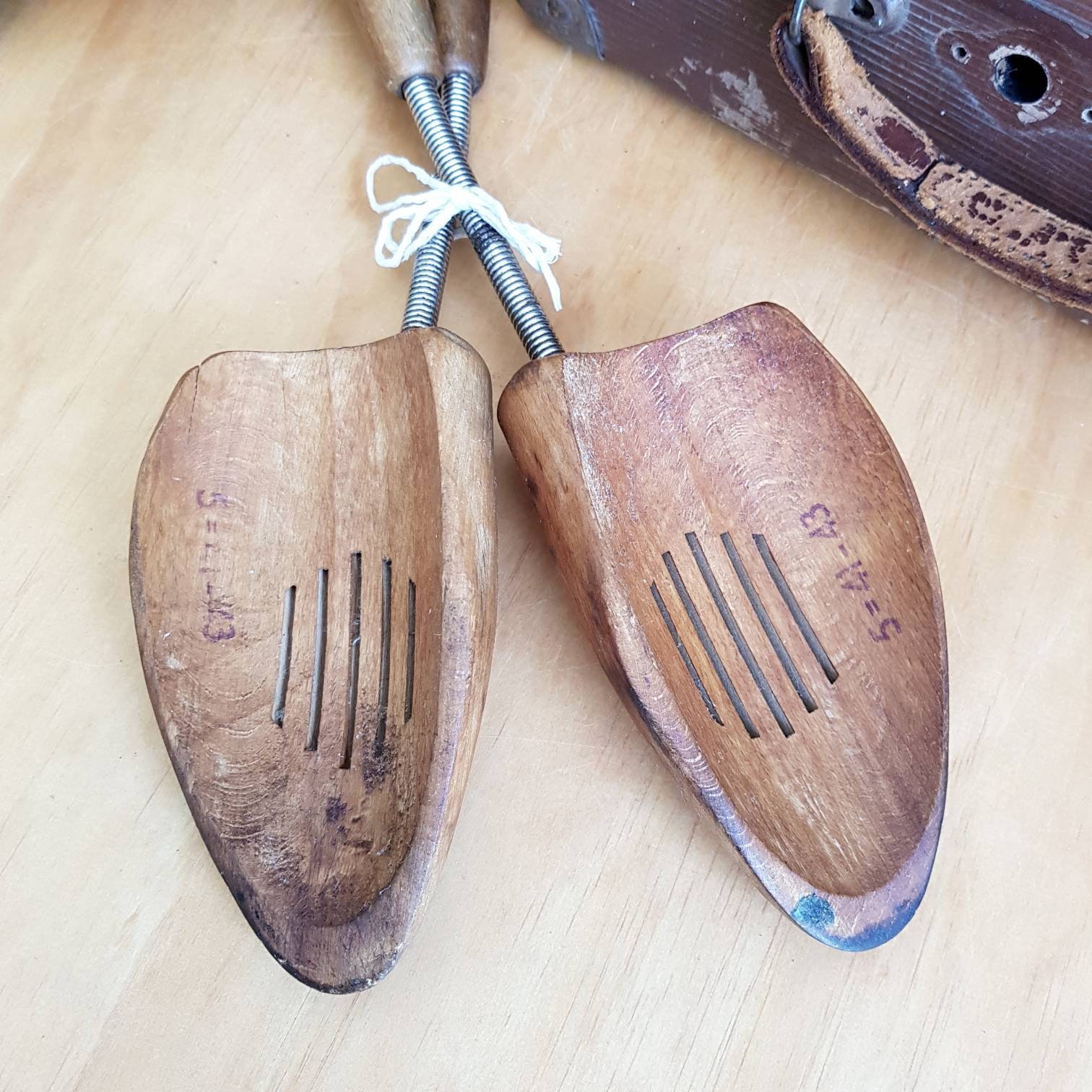 Pair Vintage Shoe Trees - Etsy