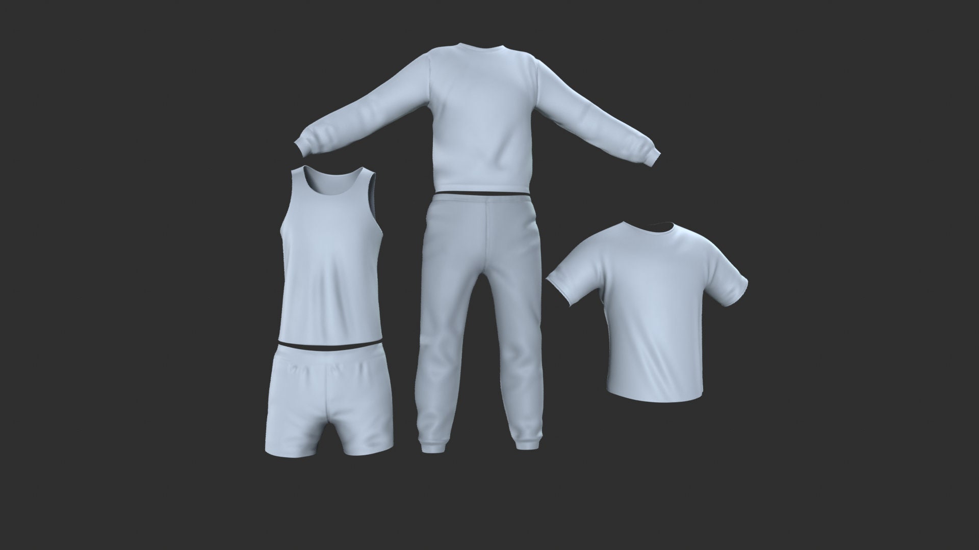 Procreate 3D Clothing Bundle | 5 Model Pack - Etsy