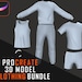 Procreate 3D Clothing Bundle | 5 Model Pack - Etsy