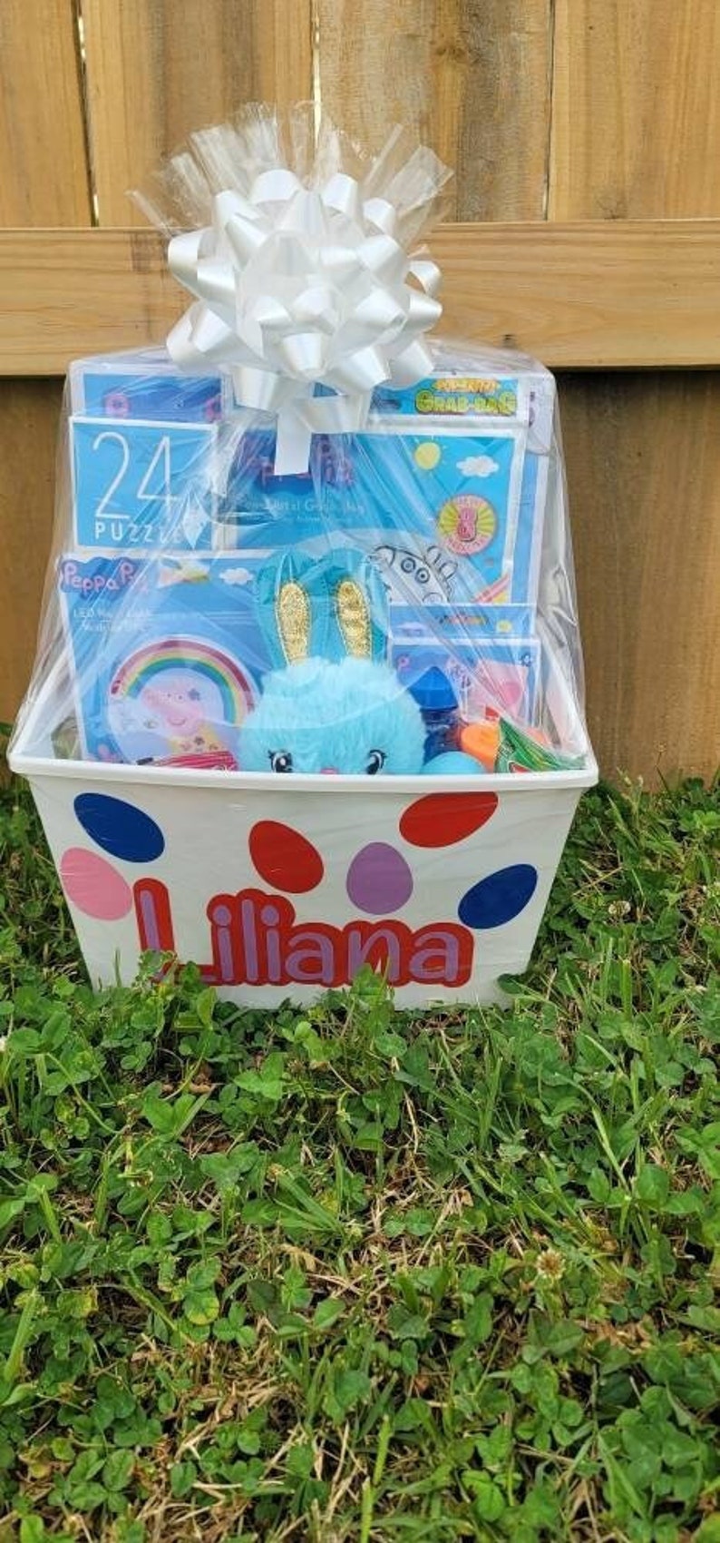 Graduation Kids Girl Personalized Basket; Basket;character Baskets ...
