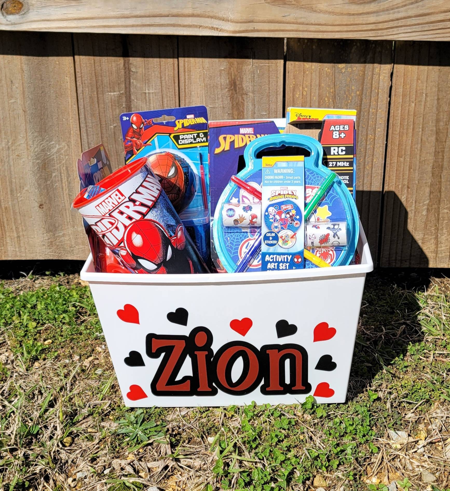 Graduation Kids Personalized Basket; Character Basket: Paw Patrol ...