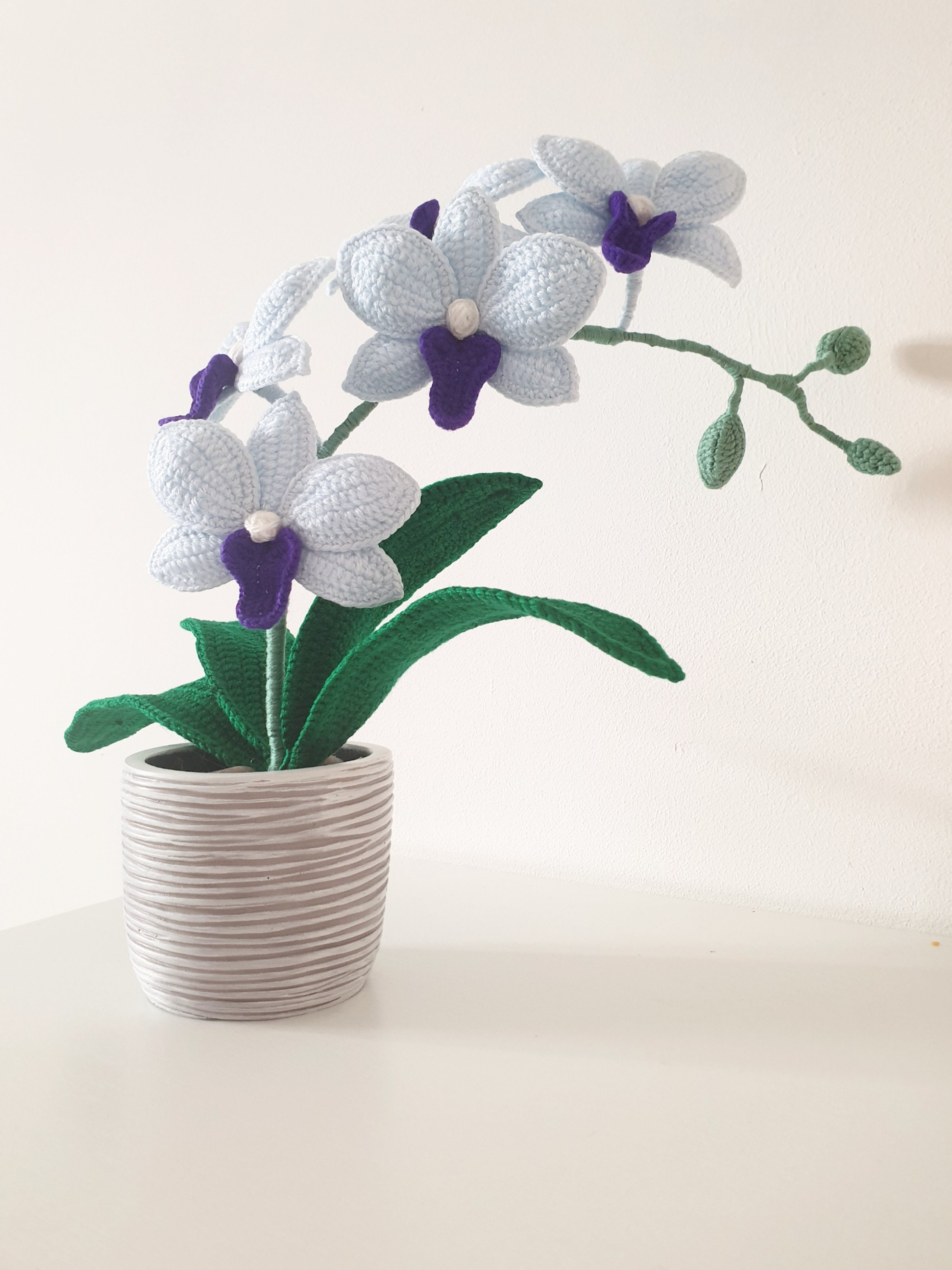 Crochet Flower Bouquet Pattern' Crochet Flower Pattern ' Crochet Orchid ...