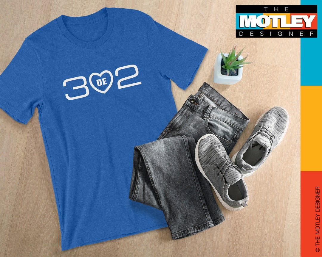 Delaware's Original Area Code "302", Unisex Jersey Short Sleeve Tee ...