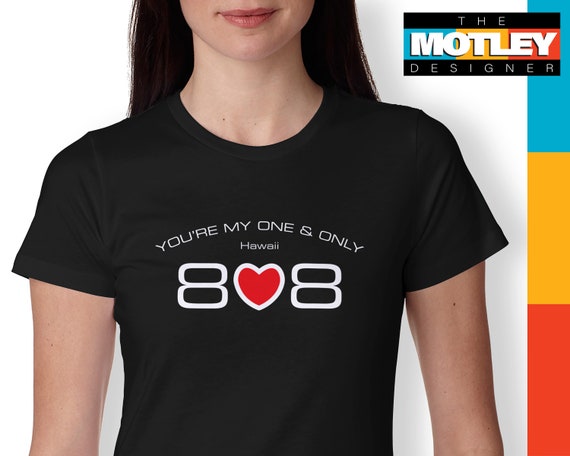 Hawaii's Original Area Code 808 Women's - Etsy