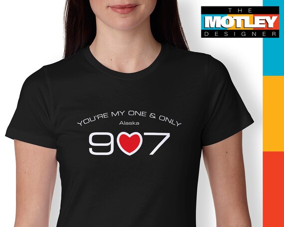 Alaska's Original and Only Area Code 907 - Etsy