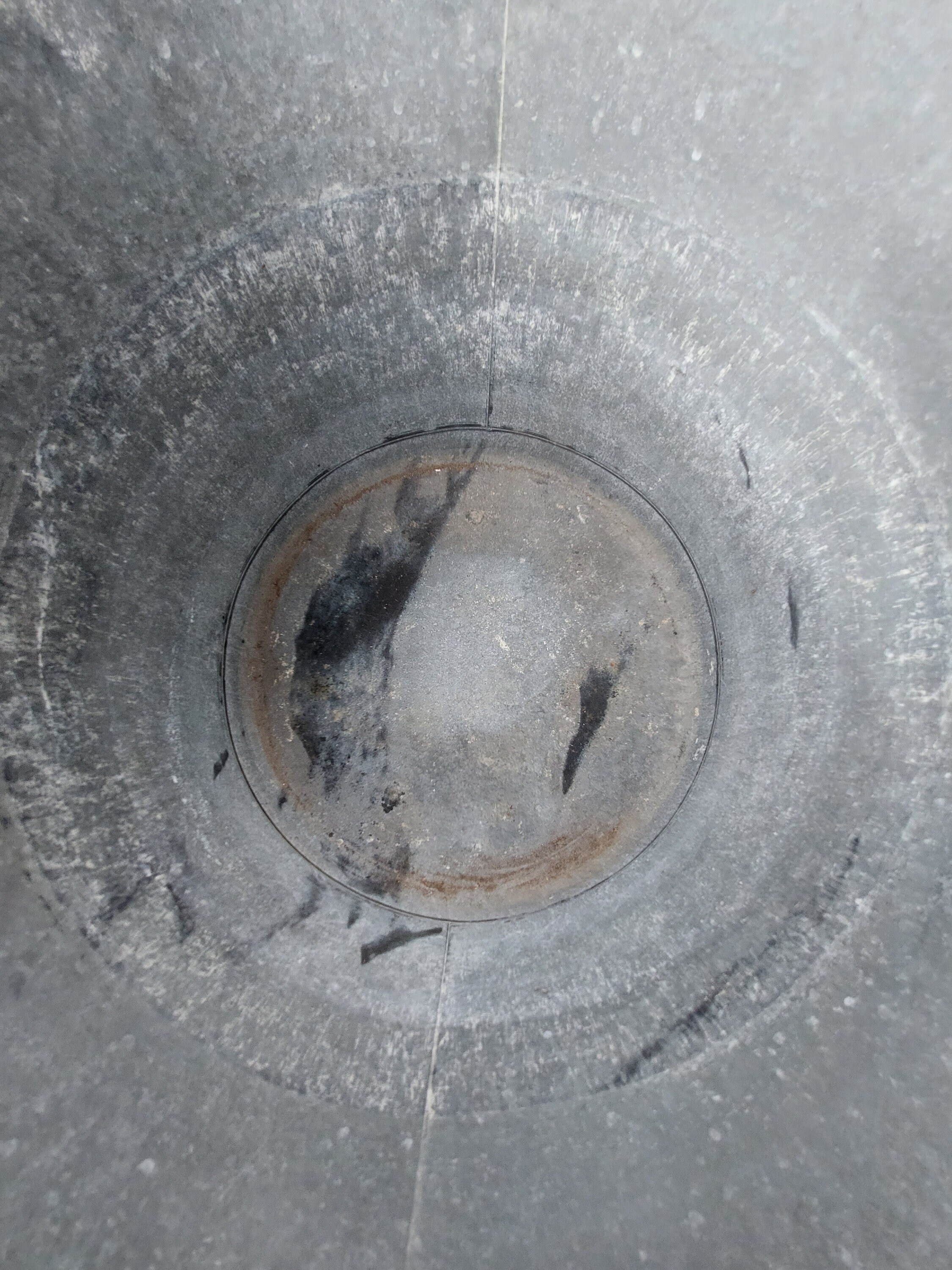 XL Vintage Galvanized Zinc Pot/two Handled Pot/garden - Etsy