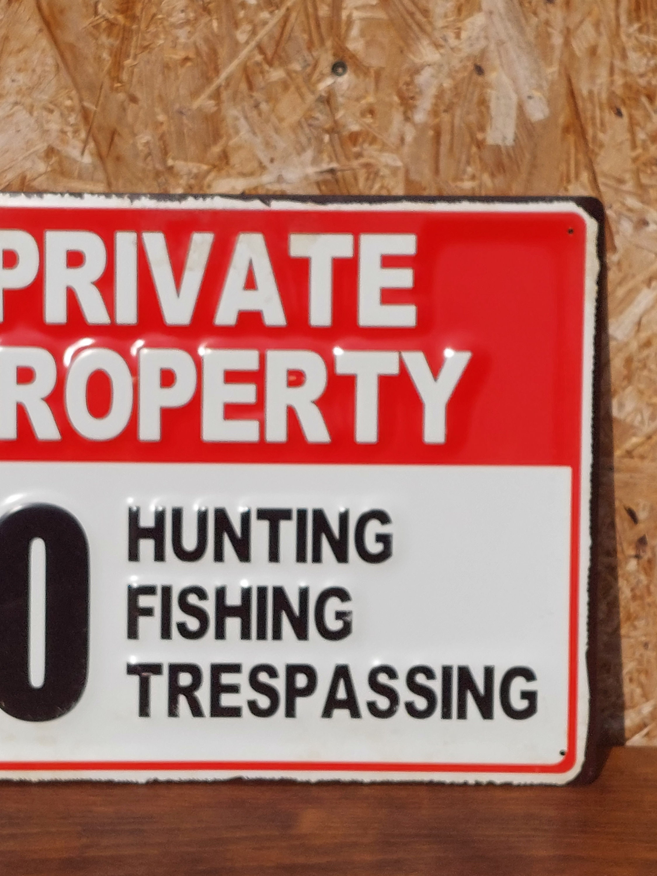 Vintage Look Warning Sign / Warning Sign / Special Warning - Etsy