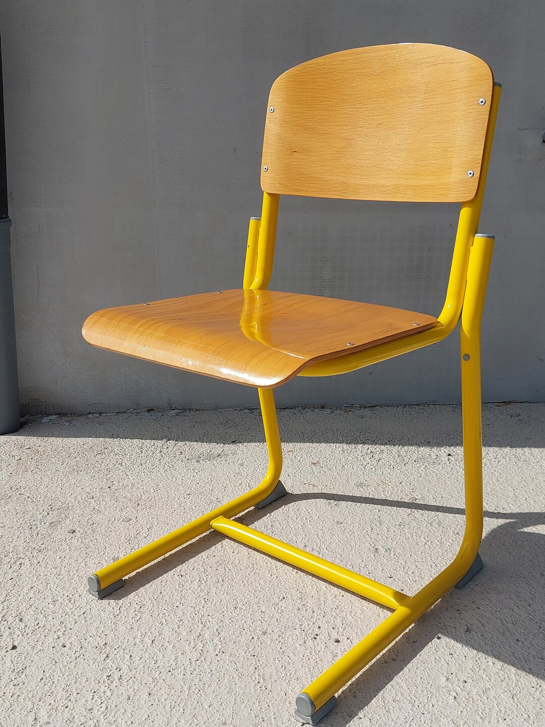Vintage Children's Chair: Kindergarten Industrial Style, Kids Room ...