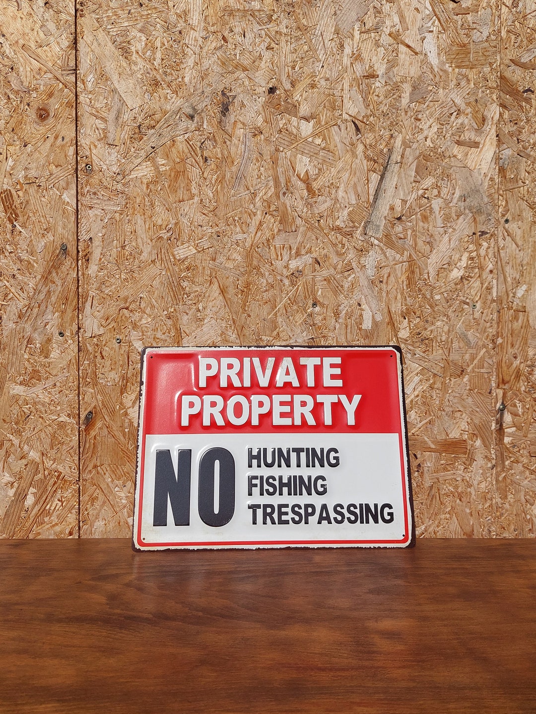 Vintage Look Warning Sign / Warning Sign / Special Warning - Etsy