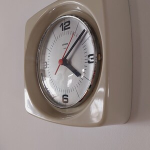 Retro Capsule Wall Clock / Retro Wall Clock / Space Age / Pop Art /MCM ...