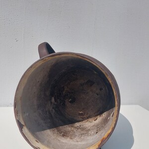 Antique Cast Iron Pot With Handle /antique Cast Iron Pot /antique Iron ...