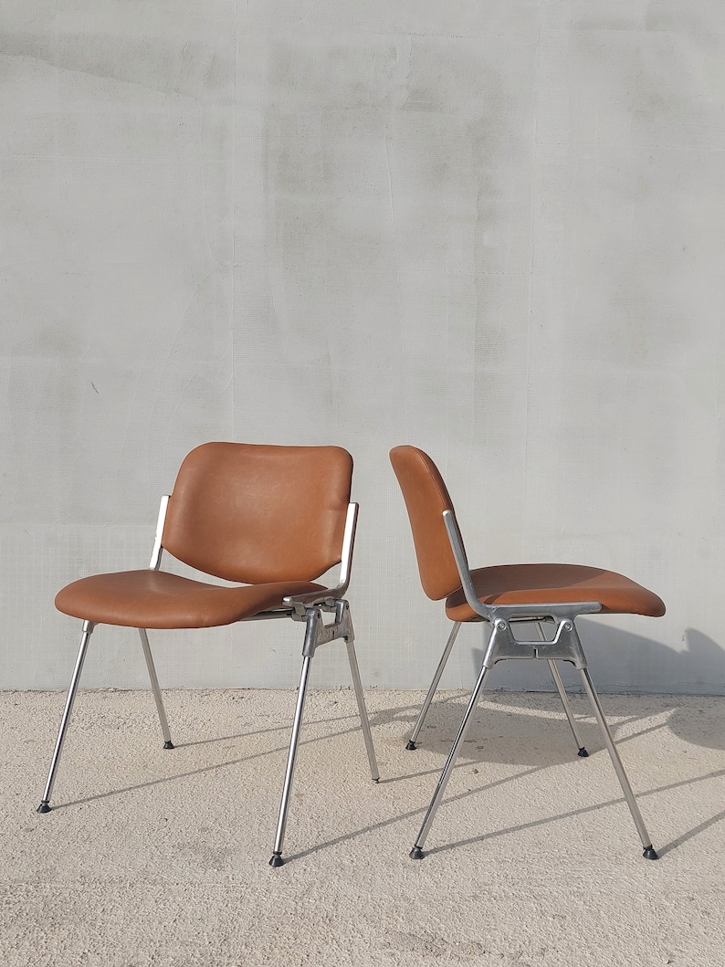 Italian Mid Century Chair by Giancarlo Piretti for Castelli / Italian ...