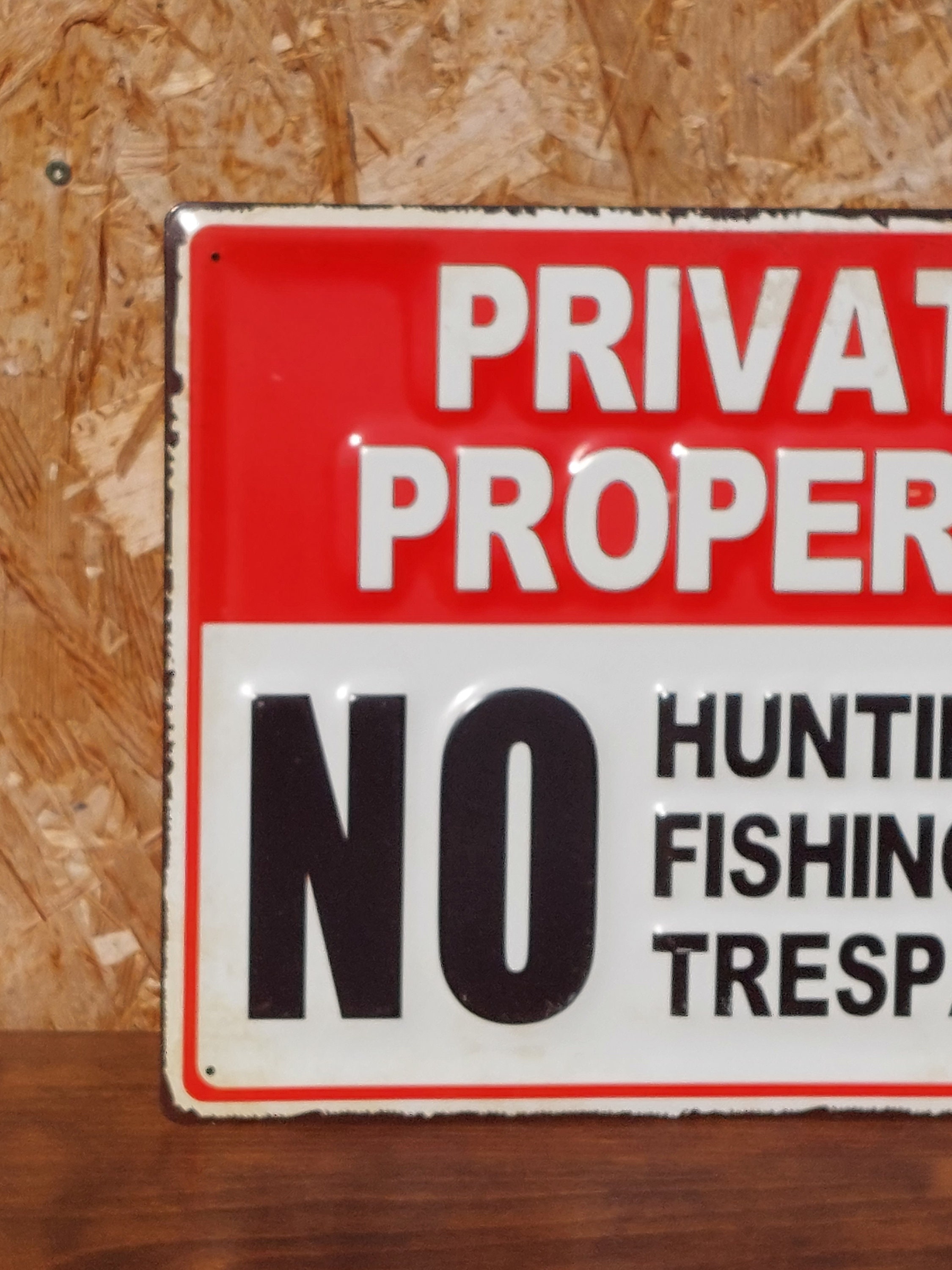 Vintage Look Warning Sign / Warning Sign / Special Warning - Etsy