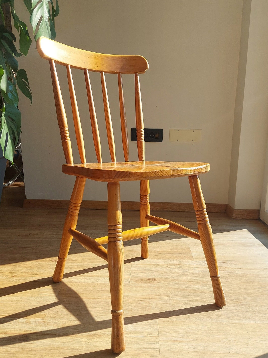 Vintage Dining Chair/vintage Farmhouse Chair/chic Farmhouse/vintage ...