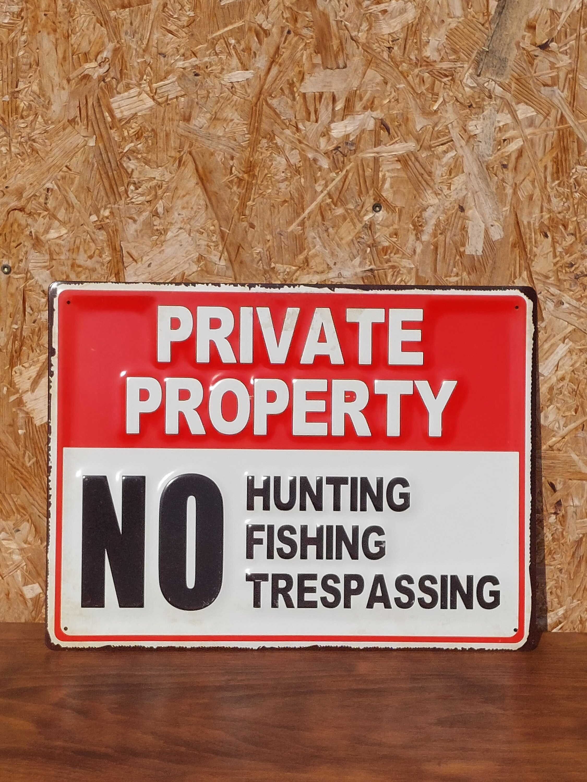 Vintage Look Warning Sign / Warning Sign / Special Warning - Etsy
