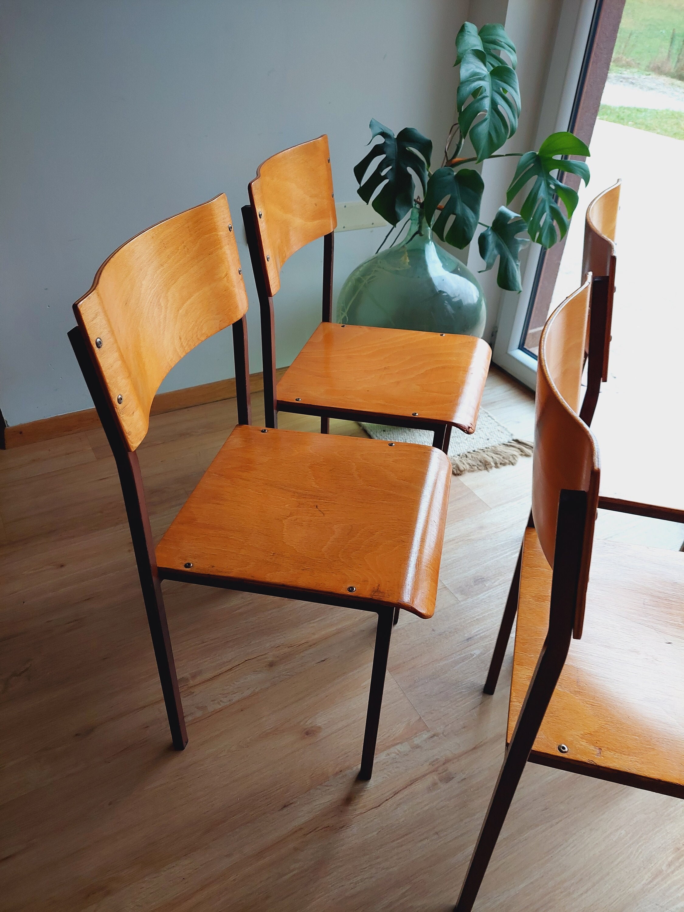 Wooden School Chairs