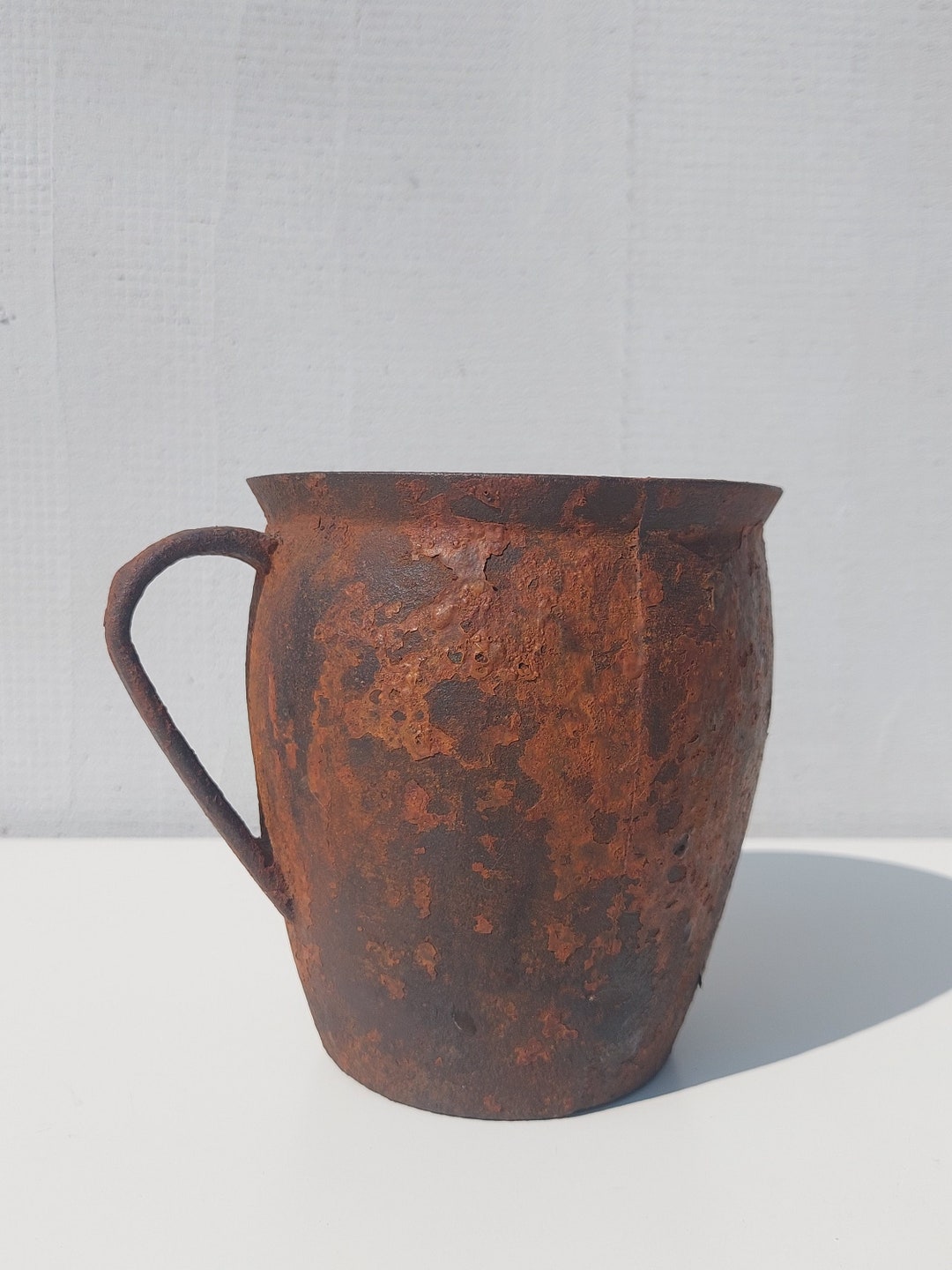 Antique Cast Iron Pot With Handle /antique Cast Iron Pot /antique Iron ...