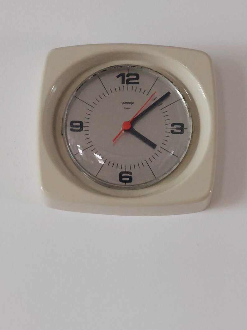 Retro Capsule Wall Clock / Retro Wall Clock / Space Age / Pop Art /MCM ...