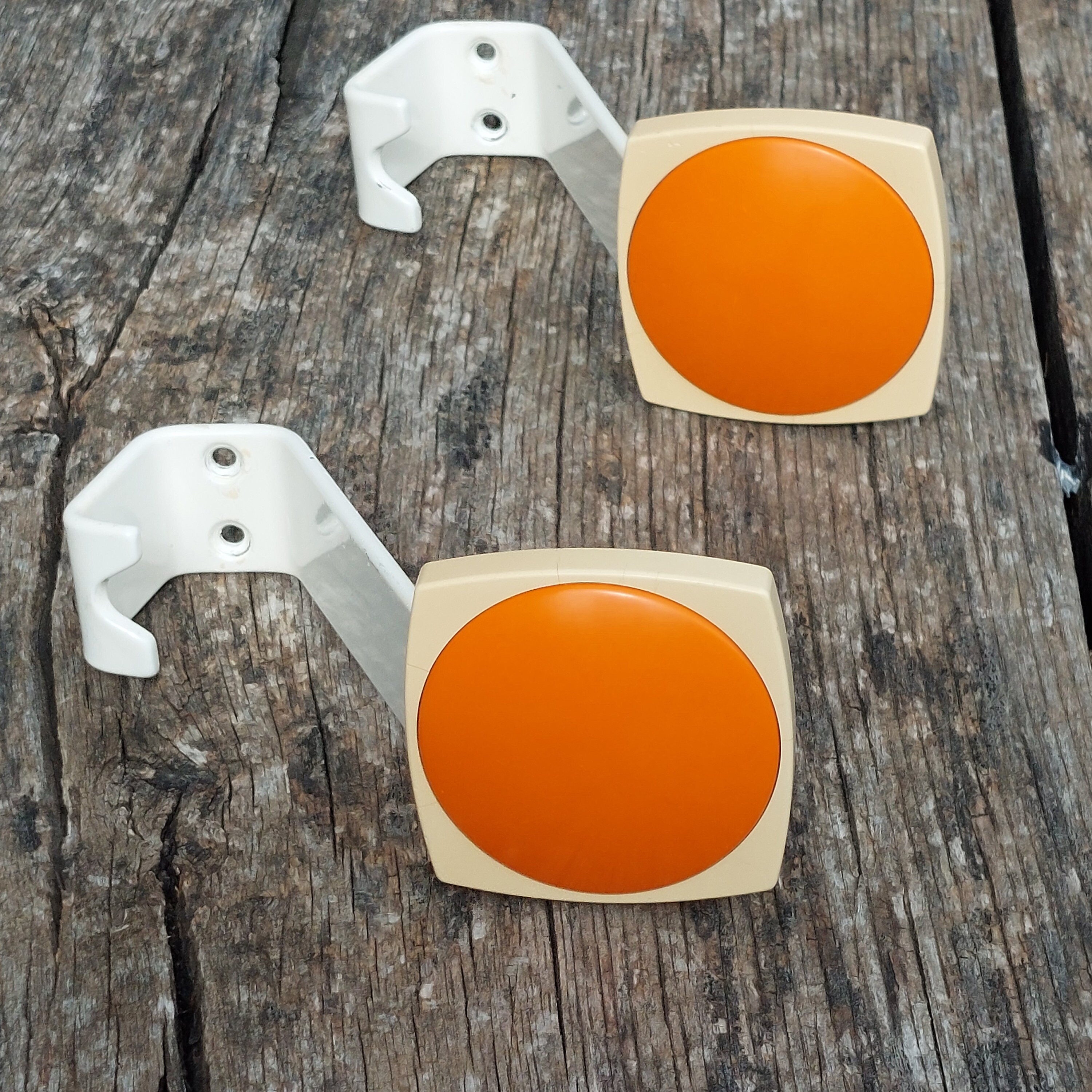 Vintage Wall Hooks / Retro Wall Hooks / Retro Wall Hanger / - Etsy