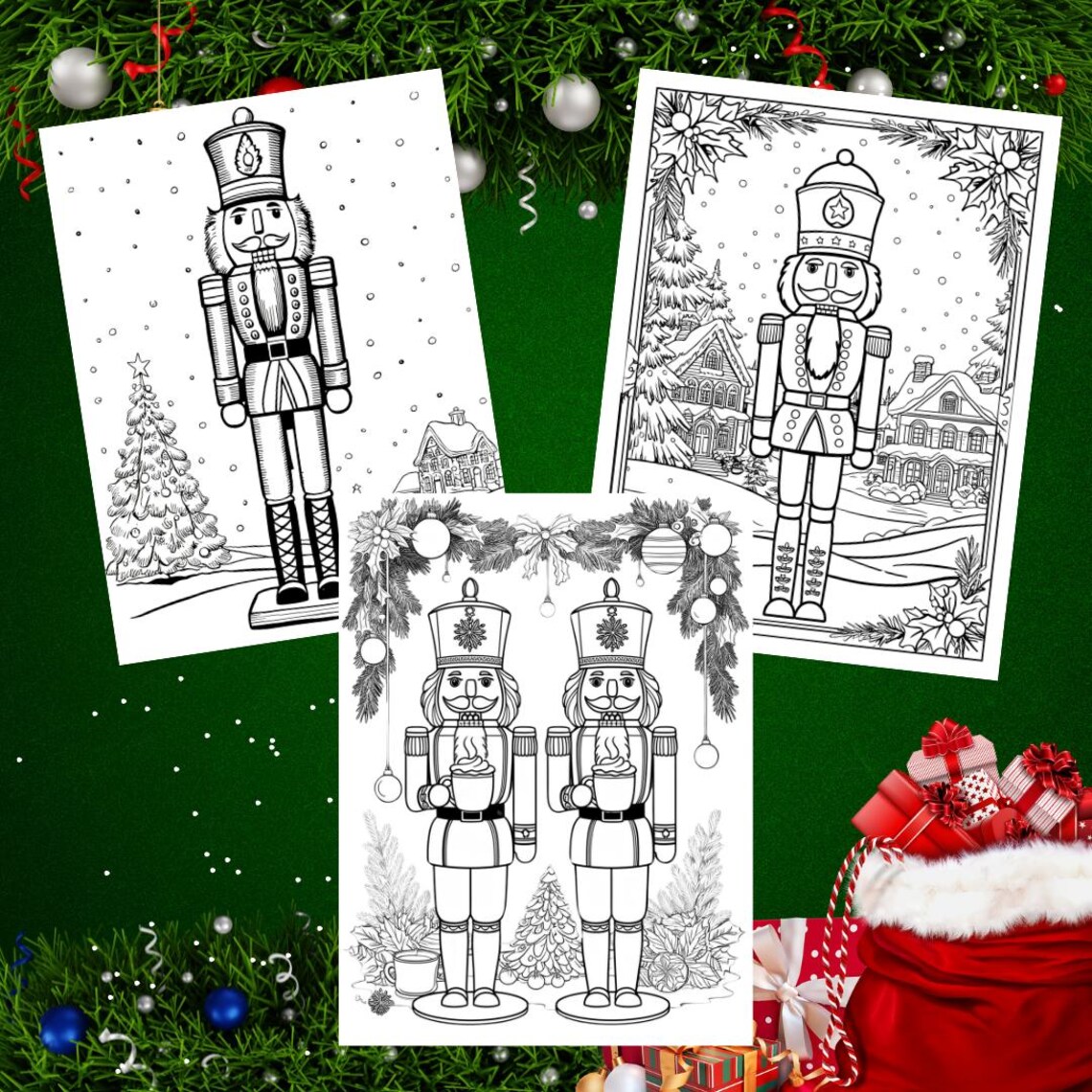 20 Printable Nutcracker Christmas Coloring Pages | Christmas Coloring ...