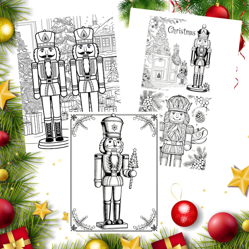 20 Printable Nutcracker Christmas Coloring Pages Christmas Coloring ...