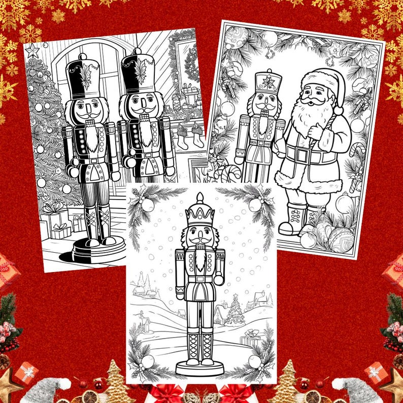 20 Printable Nutcracker Christmas Coloring Pages Christmas Coloring ...