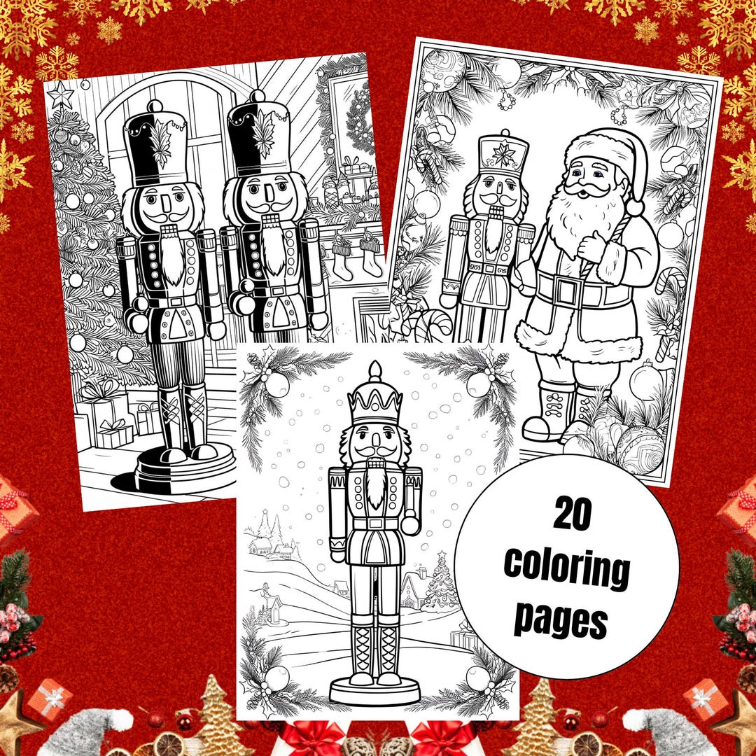 20 Printable Nutcracker Christmas Coloring Pages Christmas Coloring ...