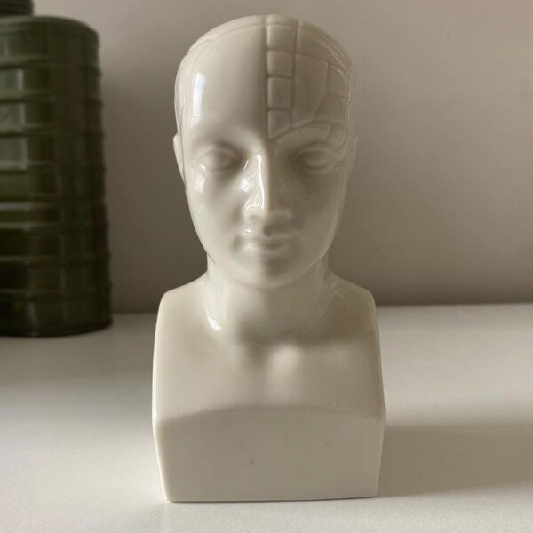Phrenology Head - Etsy