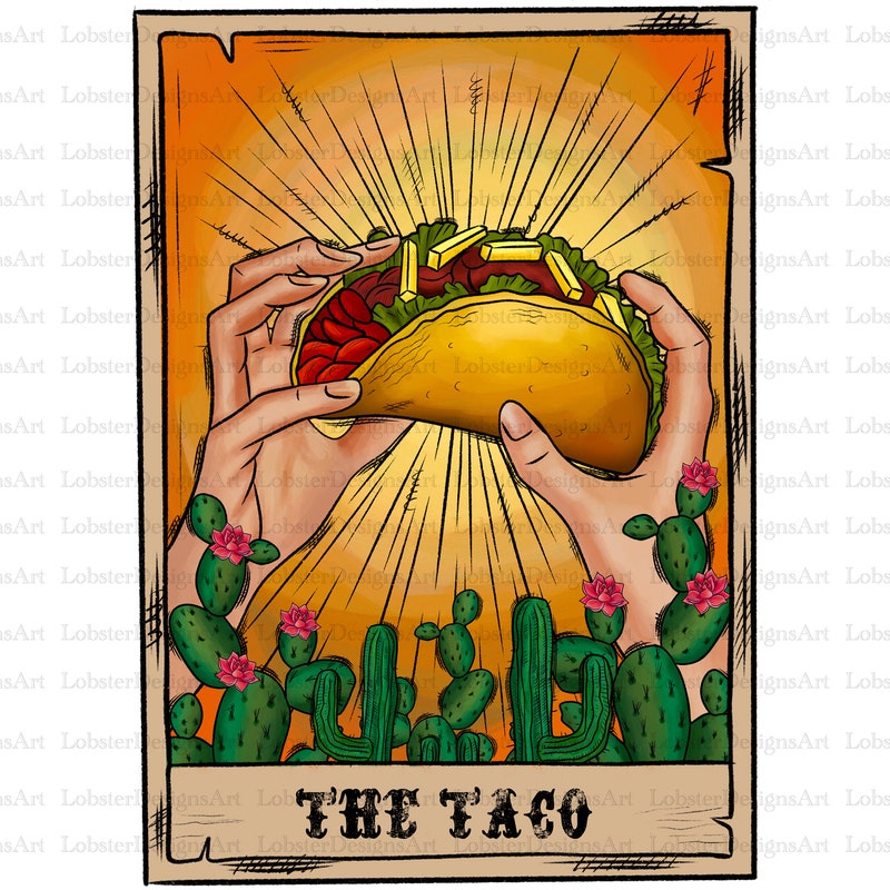 Taco Card - Etsy