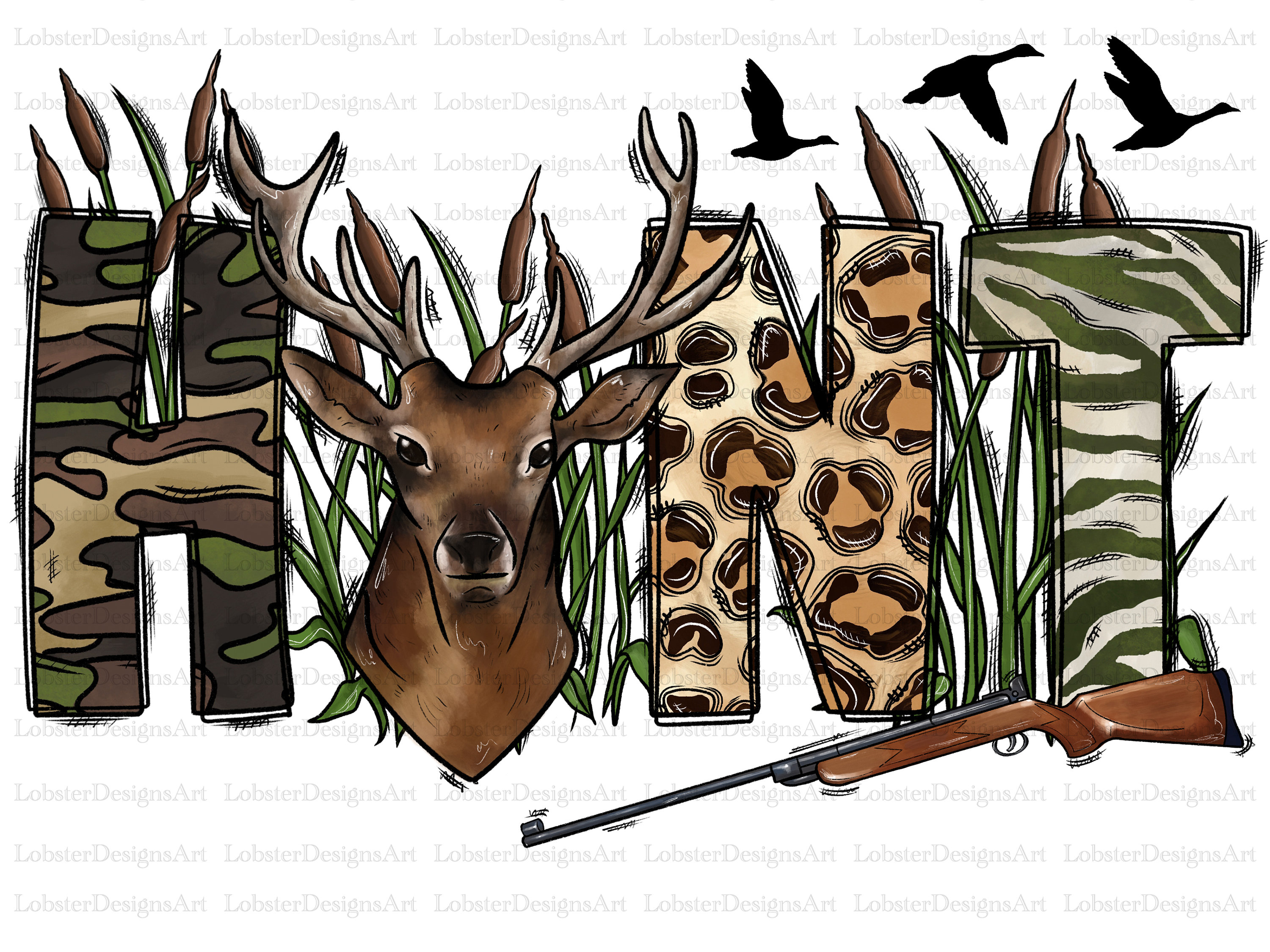 Hunt Png Hunting Png Western Png Camouflage Png Beagle - Etsy