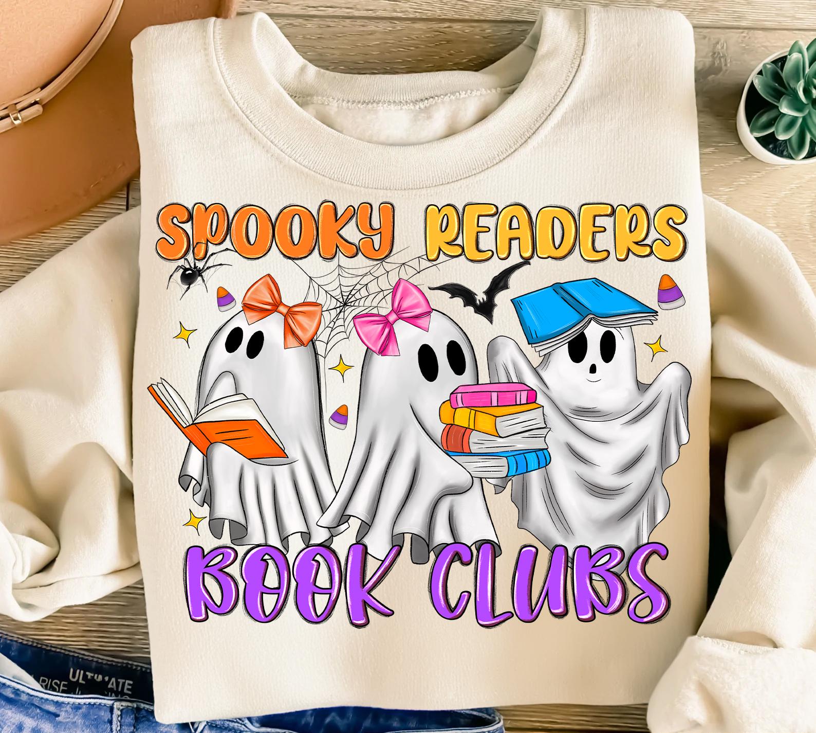Spooky Readers Book Club Png, Halloween Png, Spooky Season Png ...