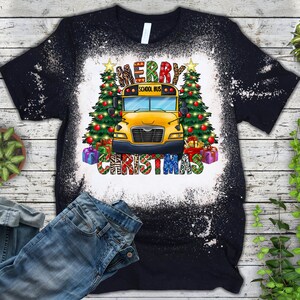 Merry Christmas School Bus Png Sublimation Design, Merry Christmas Png ...