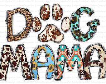Dog Mama Png, Paw Png, Tie Dye, Mama Design, Mama Png, Dog Png, Dog Paw ...
