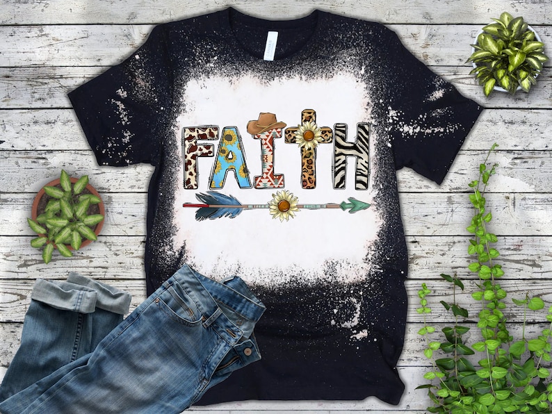 Faith Sublimation Design Downloads Faith Cross Sublimation - Etsy
