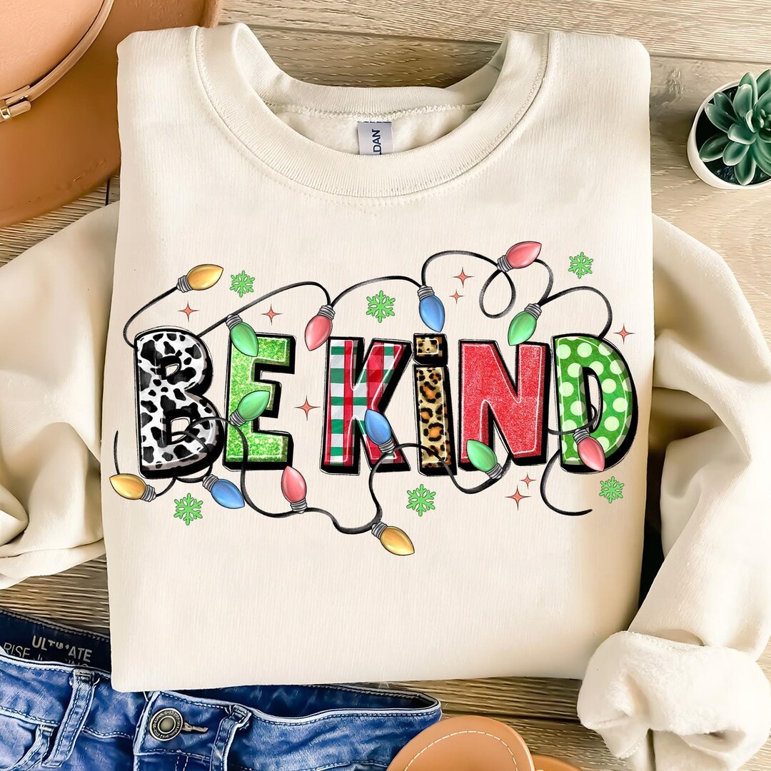 Be Kind Png, Autism Christmas Png, Merry Christmas Png, Christmas Png ...